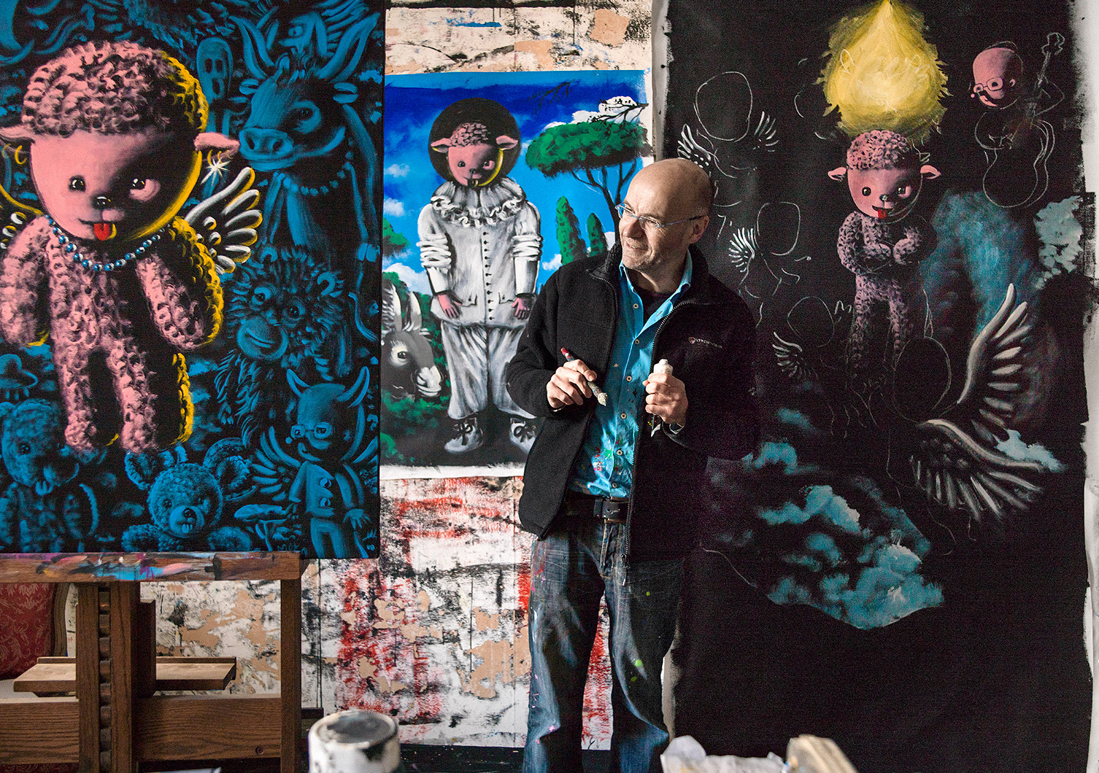 Patrick Moya - Impressions d’ateliers